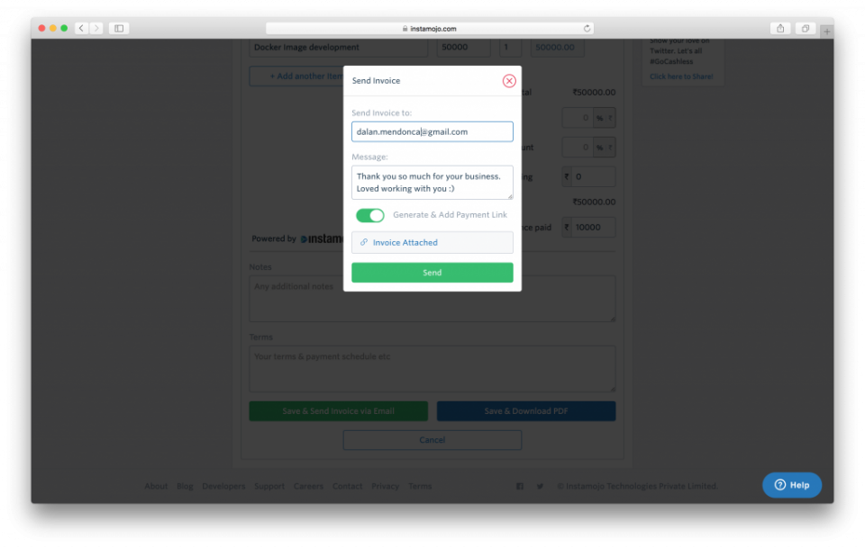 How To Create Invoices On Instamojo and Track Payments - Instamojo