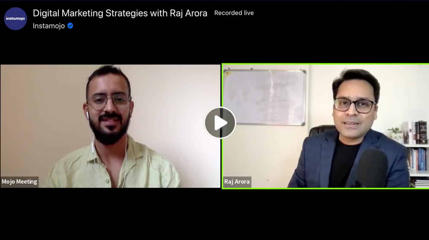 Instamojo smart landing pages builder for eCommerce business