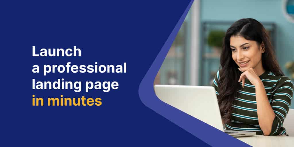 Instamojo smart landing pages builder for eCommerce business